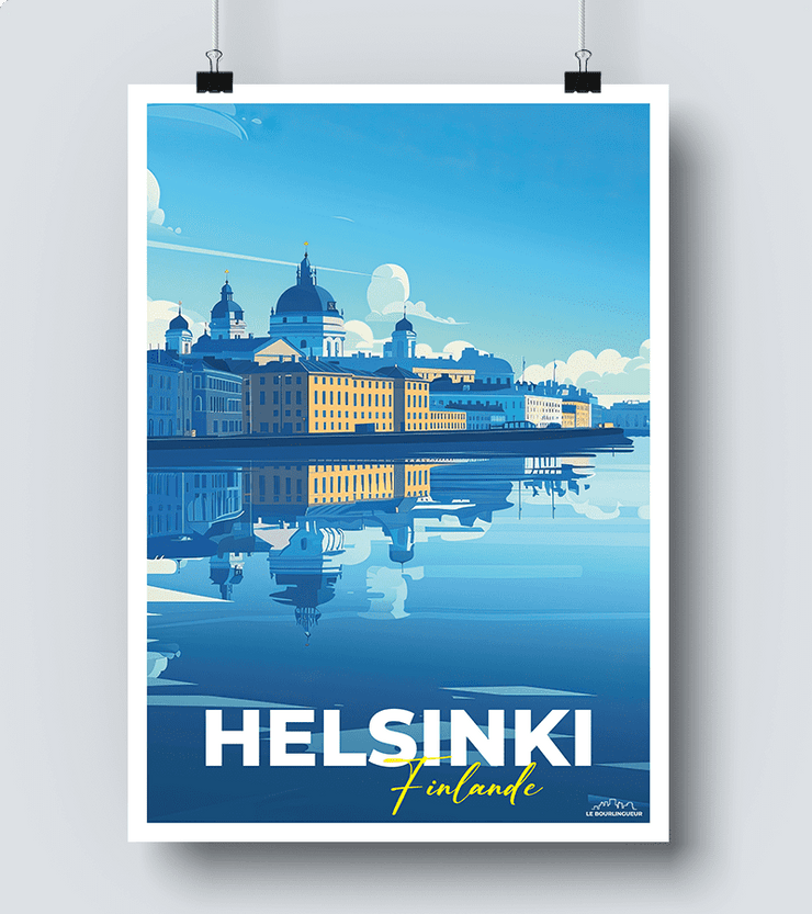 Affiche Helsinski – Le Bourlingueur