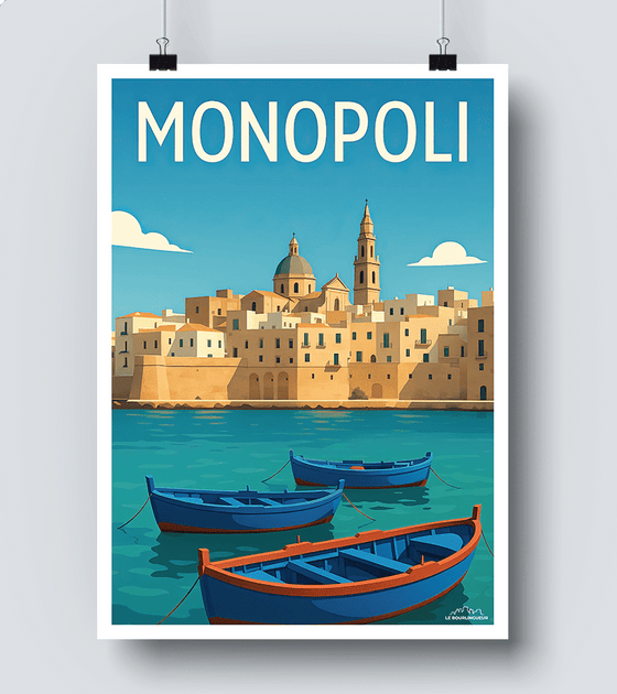 Affiche Monopoli – Le Bourlingueur