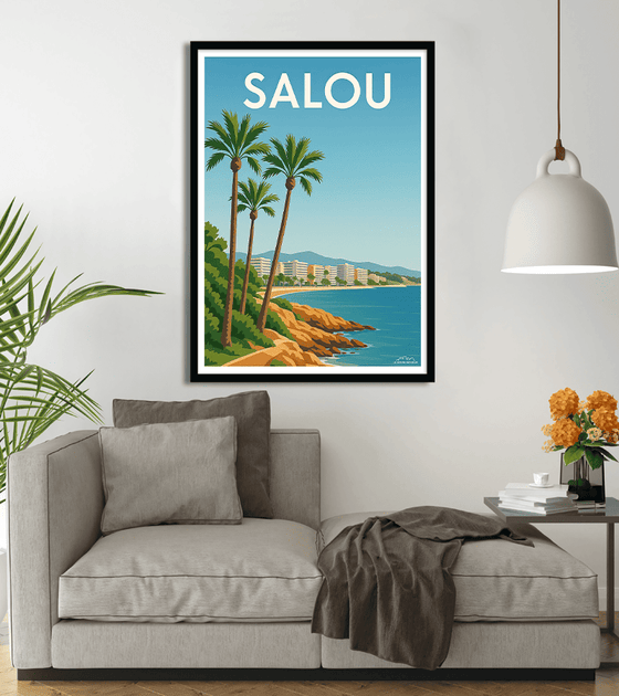 Affiche Salou – Le Bourlingueur