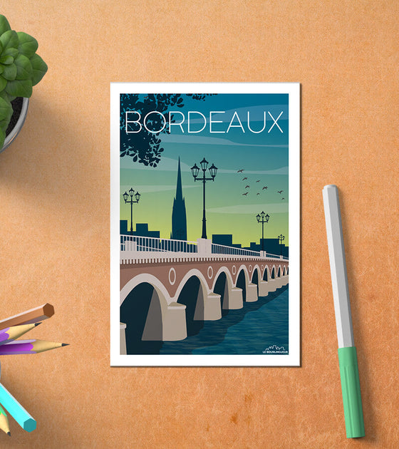 Carte postale Bordeaux | Le Bourlingueur
