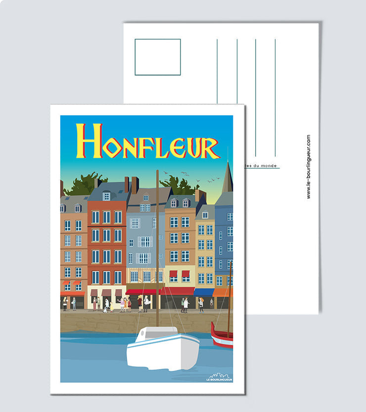 Carte Postale Honfleur | Le Bourlingueur