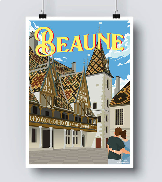 Affiche Beaune | Le Bourlingueur