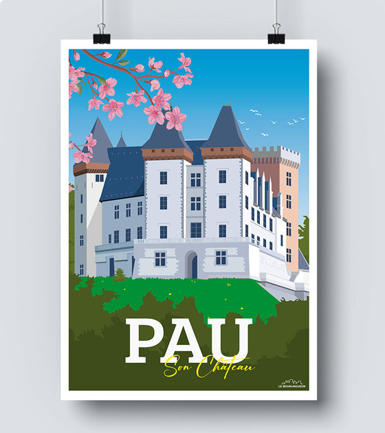 Affiche Pau | Le Bourlingueur