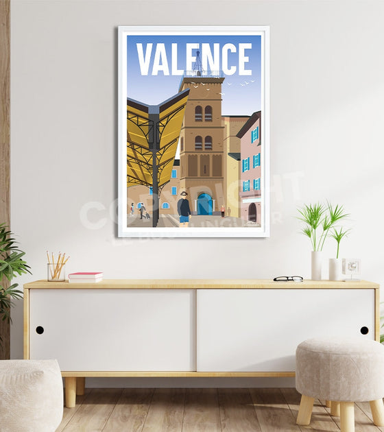 Affiche Valence – Le Bourlingueur